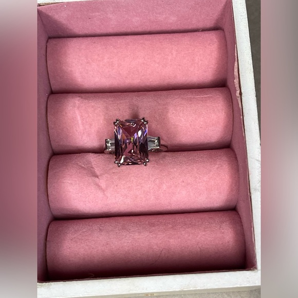 Jewelry | New Pink Glass Stone Ring | Poshmark